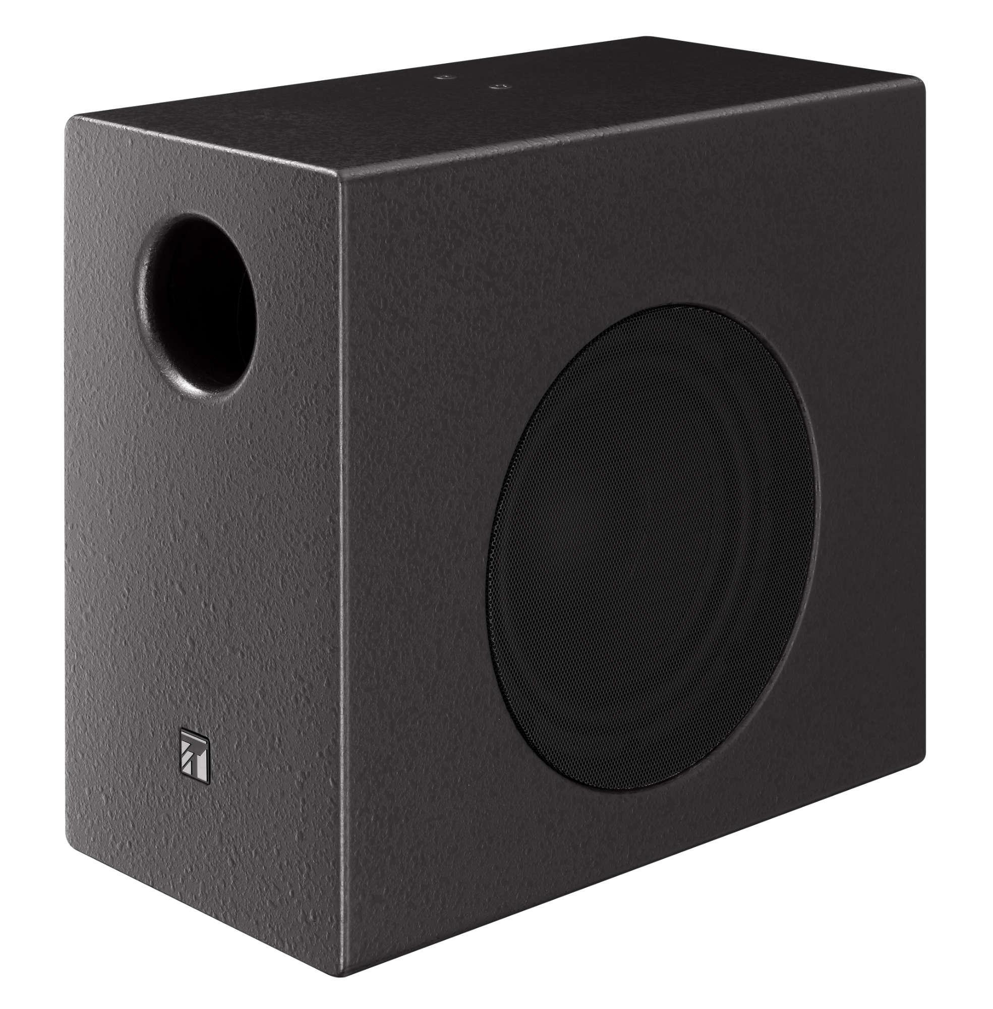 Commercial Audio - TOA FB-08BT Black Subwoofer. 120W @ 100V or 8Ohms.
