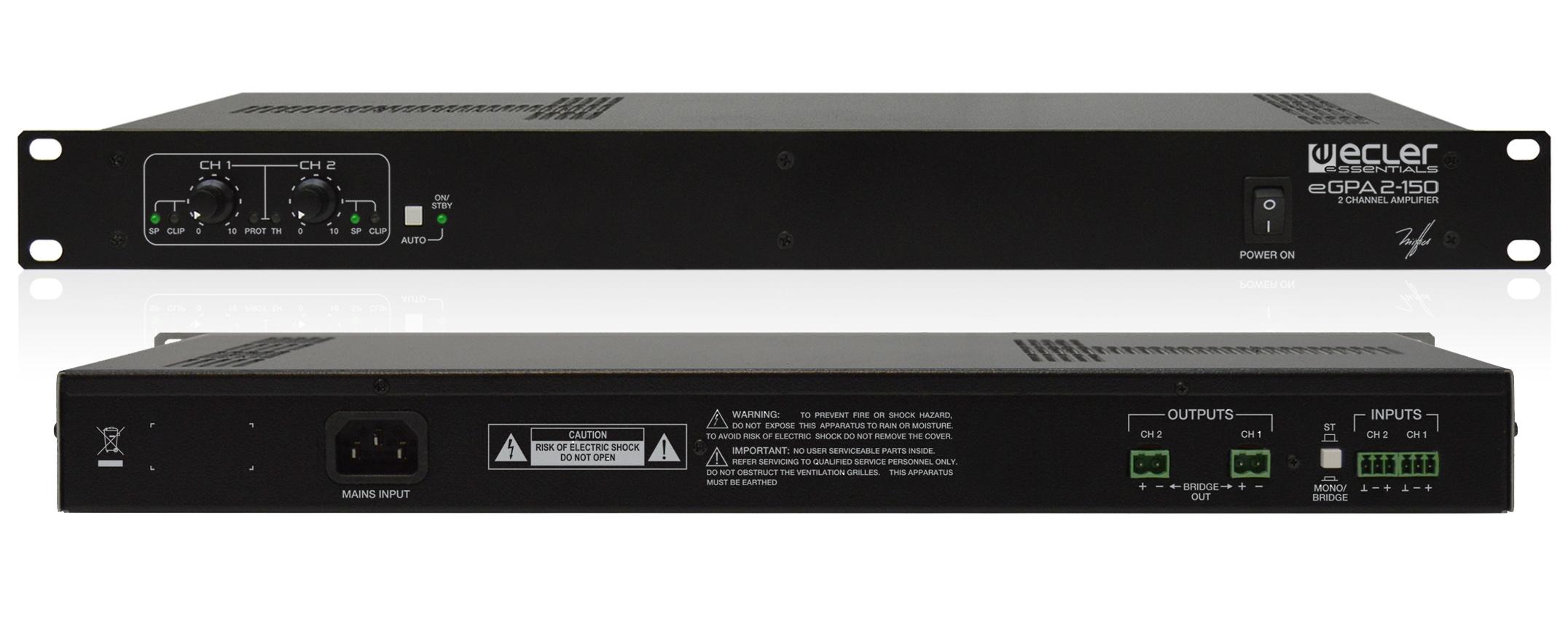 Commercial Audio - Ecler eGPA2-150