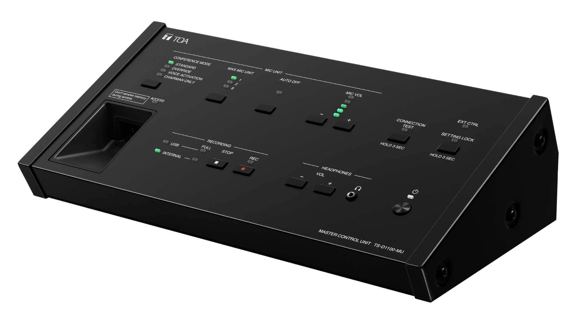 Commercial Audio - TOA TS-D1100-MU Conference System Master Control Unit