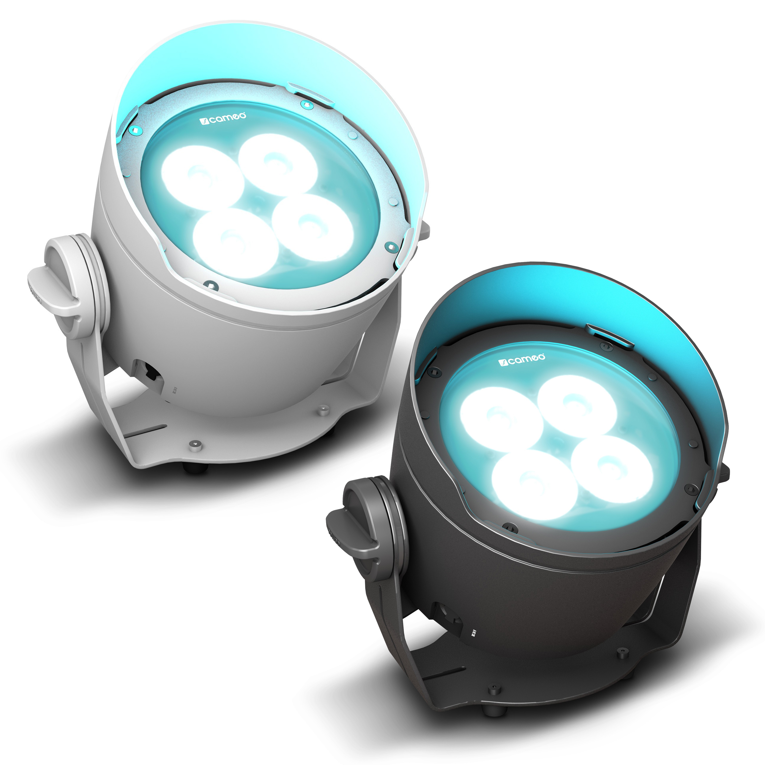 Commercial Audio - Cameo DROP B4 WH TOURING SET 2, With Six White DROP ...